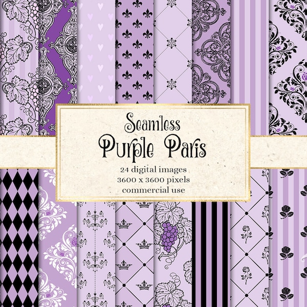 Purple Paris - Etsy UK