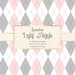 Light Argyle Digital Paper, Seamless Patterns for Instant Download ...