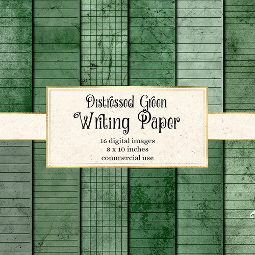 Distressed Green and Gold Digital Paper Gold Foil Patterns | Etsy Canada