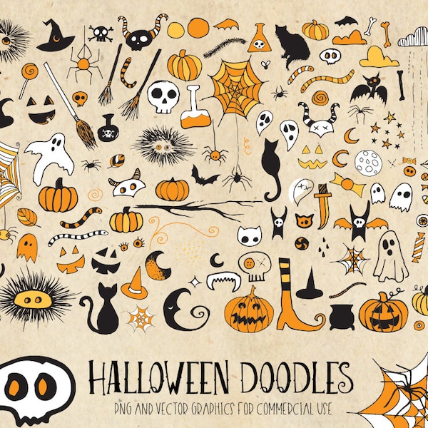 Halloween Clip Art - Etsy
