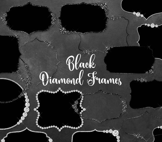 Fancy Black Frame Clipart