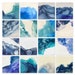Painted Shores Digital Paper, Blue and Aqua Ocean Backgrounds, Nautical ...