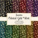 Celestial Gold Velvet Digital Paper, Seamless Printable Scrapbook Paper ...