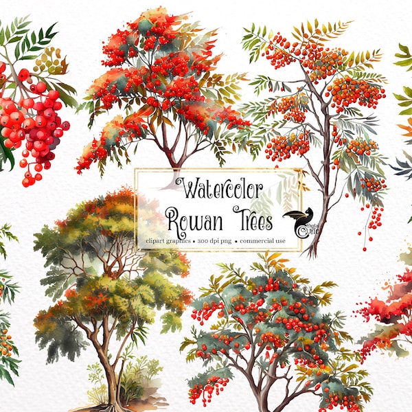 Rowan Tree Art - Etsy