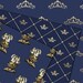 Navy and Gold Princess Digital Paper, Seamless Patterns (digital ...