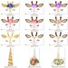 Giraffe Faces Clipart, Giraffe Eyes, Face, Eyelashes, Cute Safari ...