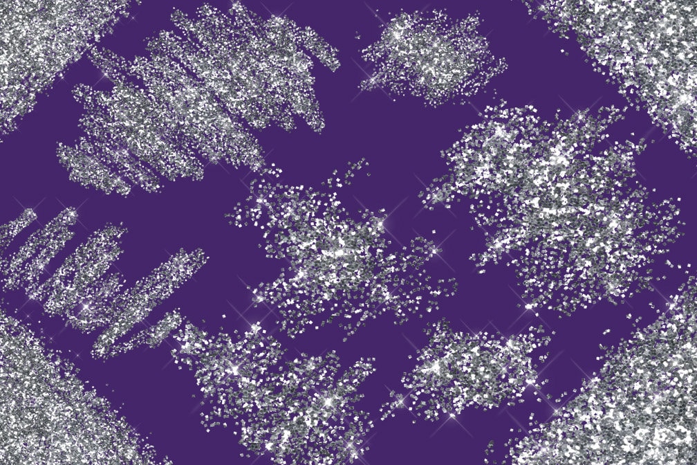 Silver Glitter Overlays Clipart PNG Silver Glitter Sparkling - Etsy UK