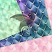 Pearlescent Dragon Scale Digital Paper Seamless Scale - Etsy