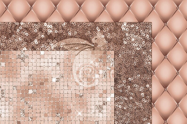 Rose Gold Shimmer Digital Paper Seamless Metallic Sparkle - Etsy