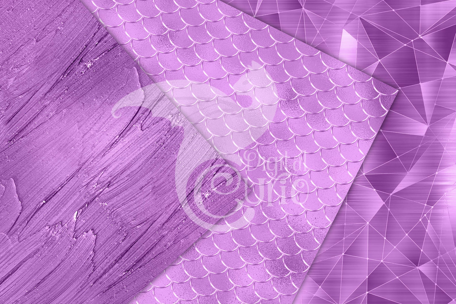 Luxury Purple Textures Digital Paper Seamless Purple Glitter - Etsy