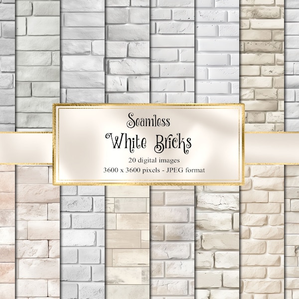 Printable Brick Paper - Etsy