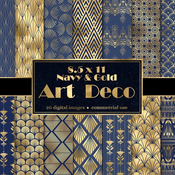 Art Deco Paper - Etsy Australia