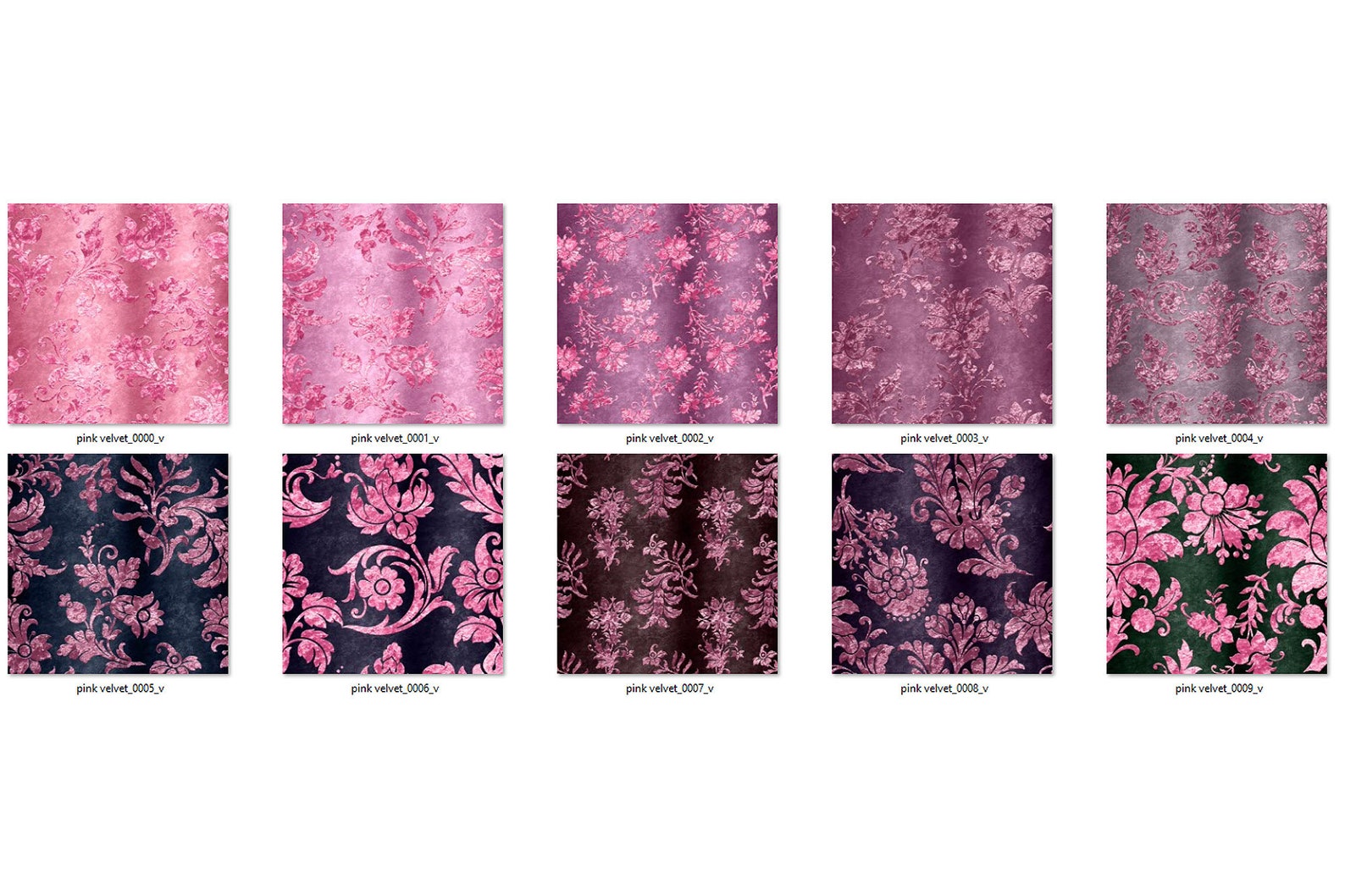 Embossed Pink Velvet Digital Paper Seamless Antique - Etsy