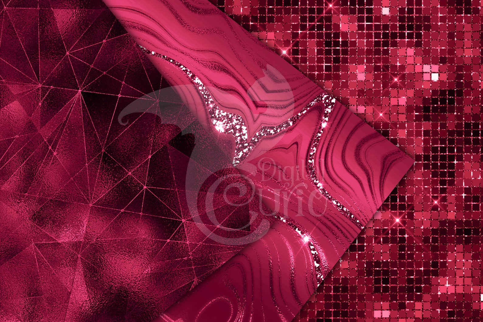 Luxury Burgundy Textures Digital Paper Seamless Metallic - Etsy