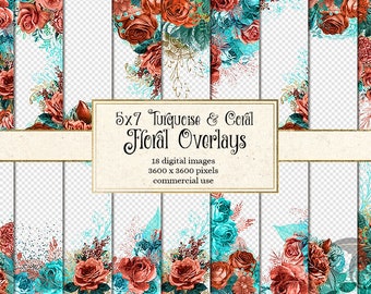 Coral Rustic Wedding | Etsy