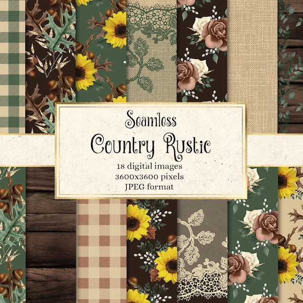 Country Scrapbook - Etsy