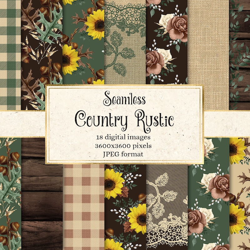 Country Scrapbook - Etsy