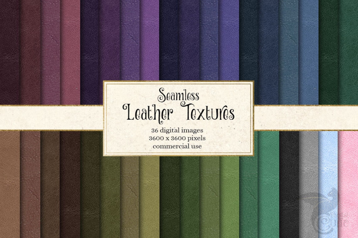Seamless Leather Textures Leather Digital Paper Printable - Etsy