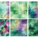 Mardi Gras Watercolor Textures - Purple Green and Gold Printable ...
