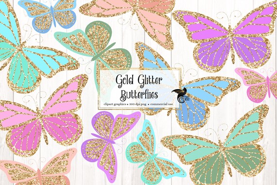 Spring Clip Art Glitter