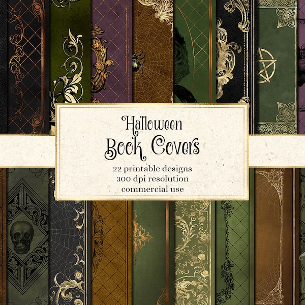 Halloween Spell Book - Etsy