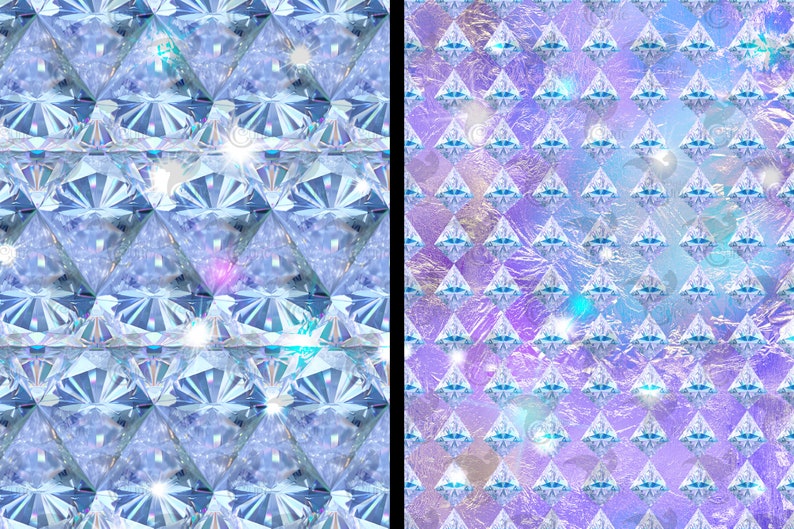Seamless Diamond Textures Digital Printable Crystal Diamond - Etsy