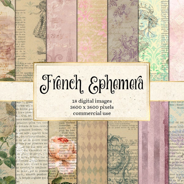 French Script Paper - Etsy