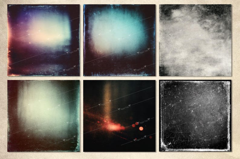 Old Film Artifact Textures - Vintage Photo Overlays, Analog Film Grain ...