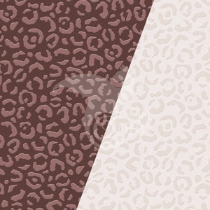 Embossed Leopard Print Digital Paper, Seamless Cheetah Skin Pattern ...
