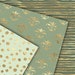 Sage and Gold Digital Paper Green Seamless Gold Foil - Etsy