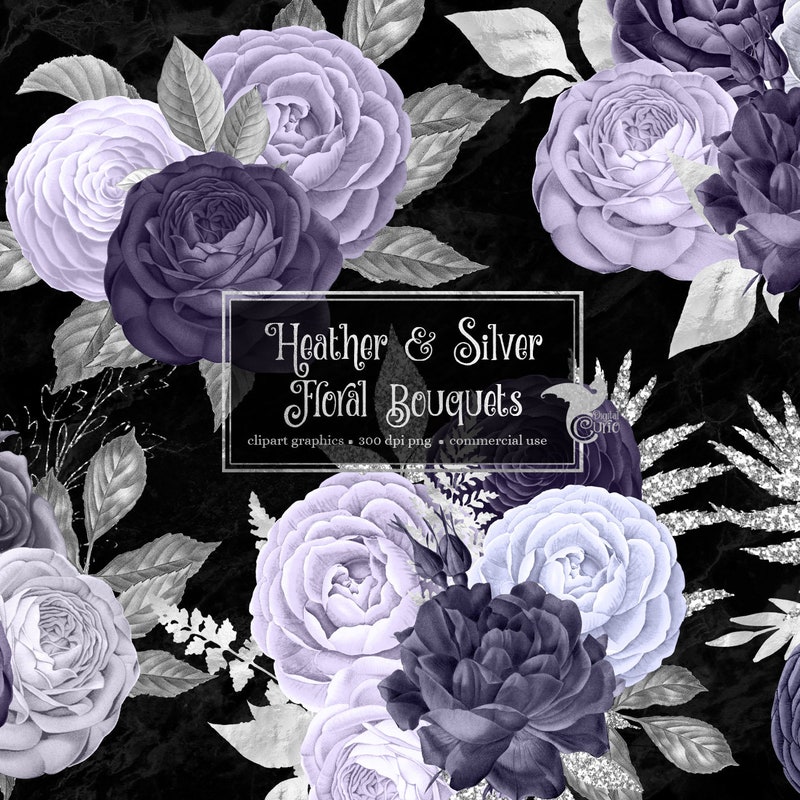 Heather Bouquet - Etsy