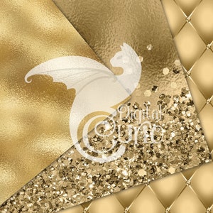 Luxury Gold Textures, Glitter & Foil Backgrounds (digital Download) - Etsy