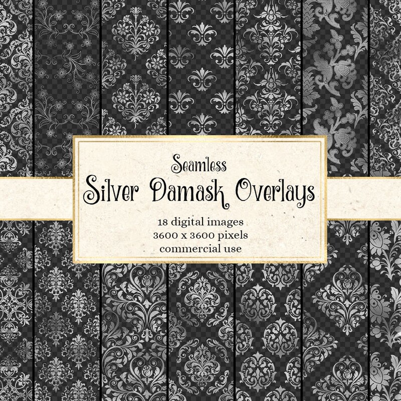 Damask Background - Etsy