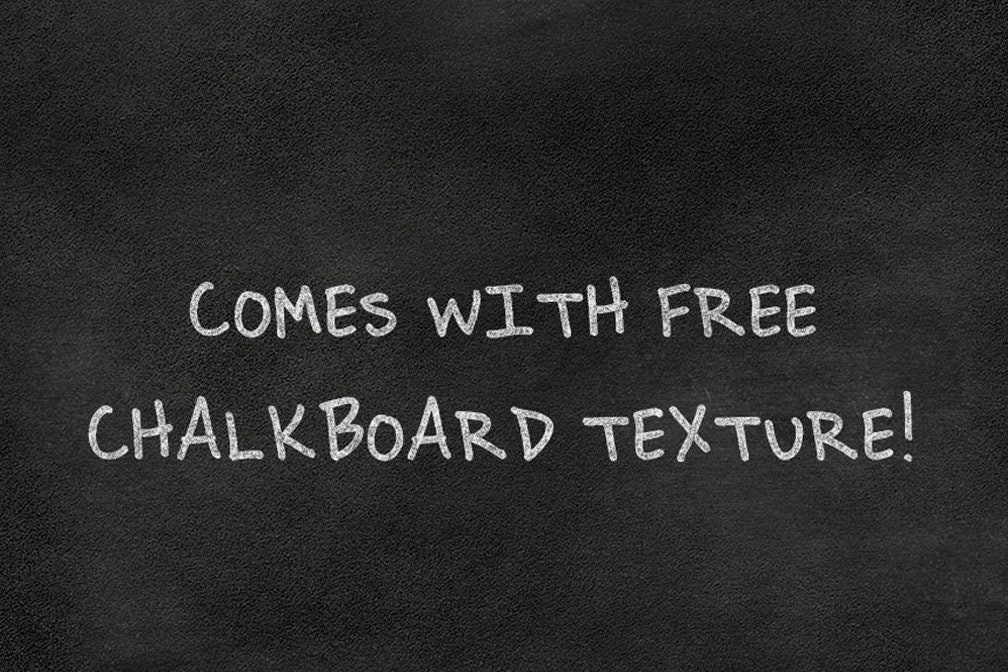 Rainbow Chalkboard Alphabet Clipart – Chalk Style Letters, Numbers (PNG ...