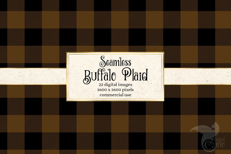 Lumberjack Plaid Digital Paper Seamless Gingham Pattern | Etsy