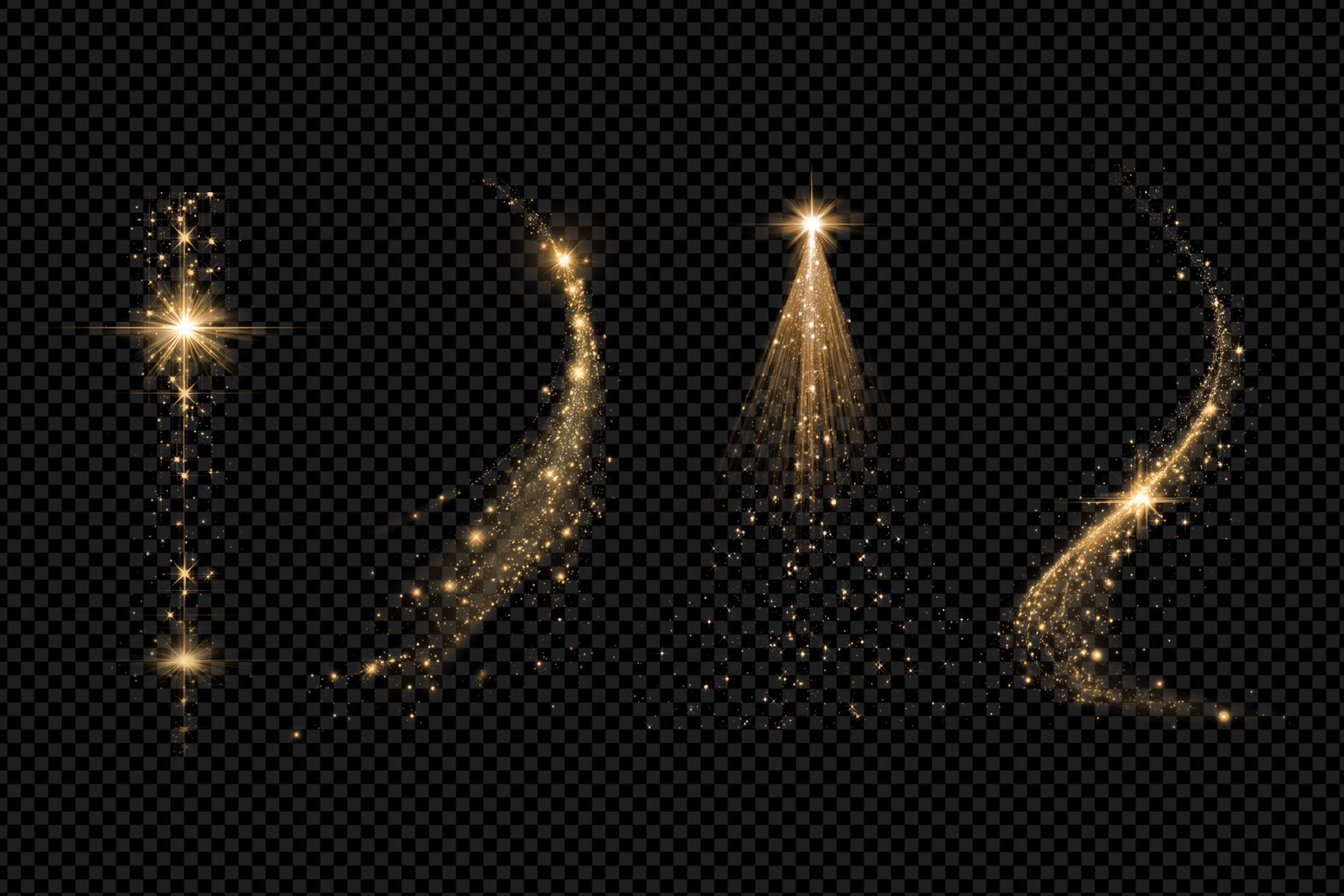 Gold Stardust Overlays, Sparkling Light Effects (digital Overlays) - Etsy