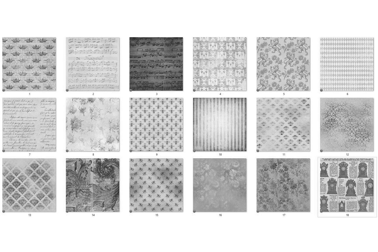 Vintage Gray Digital Paper Rustic Gray Textures Distressed - Etsy