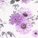 Purple Floral Digital Paper, Seamless Backgrounds With Purple Flower ...