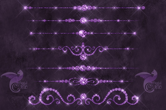 Purple Page Divider