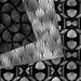 Black and Silver Art Deco Digital Paper, Seamless Deco Patterns in ...