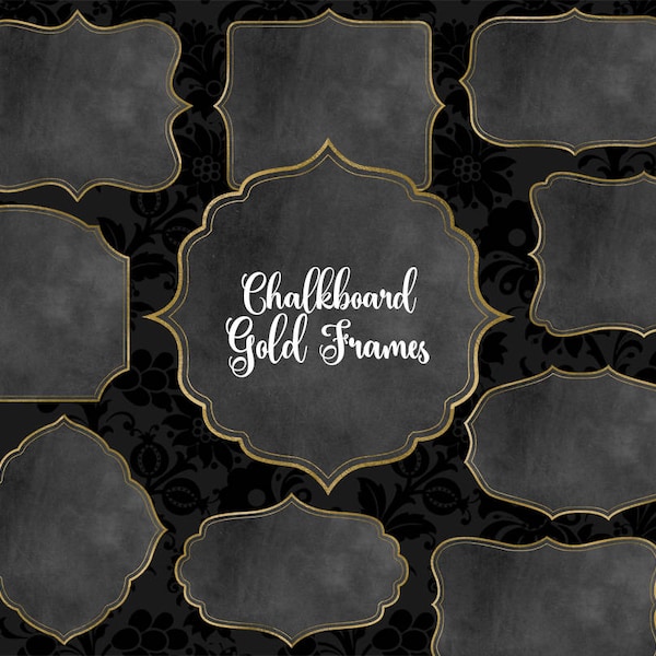 Chalkboard Frames - Etsy