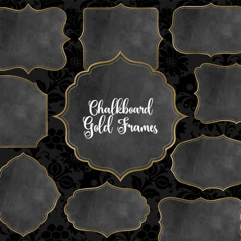 Chalkboard Label - Etsy