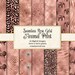 Rose Gold Animal Skins Digital Paper Seamless African Animal Print ...