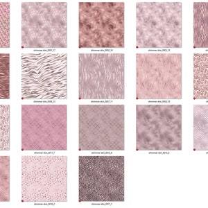 Pink Shimmer Animal Print Digital Paper, Seamless Skin Patterns ...