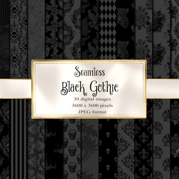 Gothic Background Scrapbook Paper - Etsy