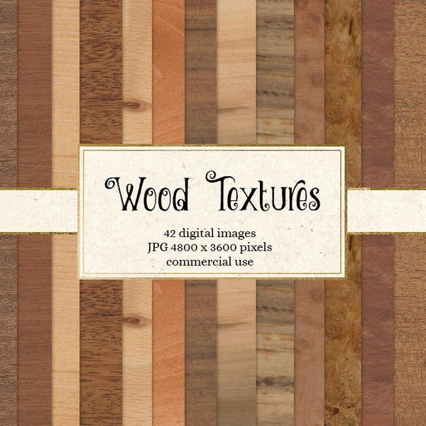 Wood Digital Paper - Etsy