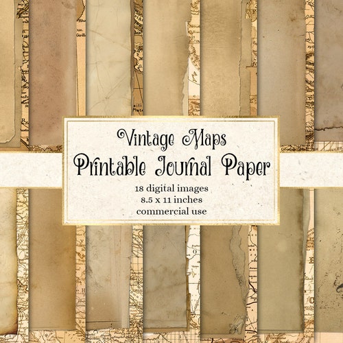 DIGITAL Grunge World Maps Printable Vintage Nautical - Etsy