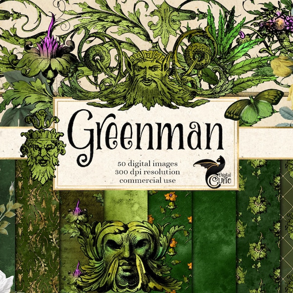 Greenman Printables - Etsy