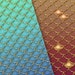Gold Mermaid Scales Digital Paper, Princess Mermaid Backgrounds With ...