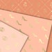 Peach and Gold Princess Digital Paper, Seamless Blush Pink Fairy ...